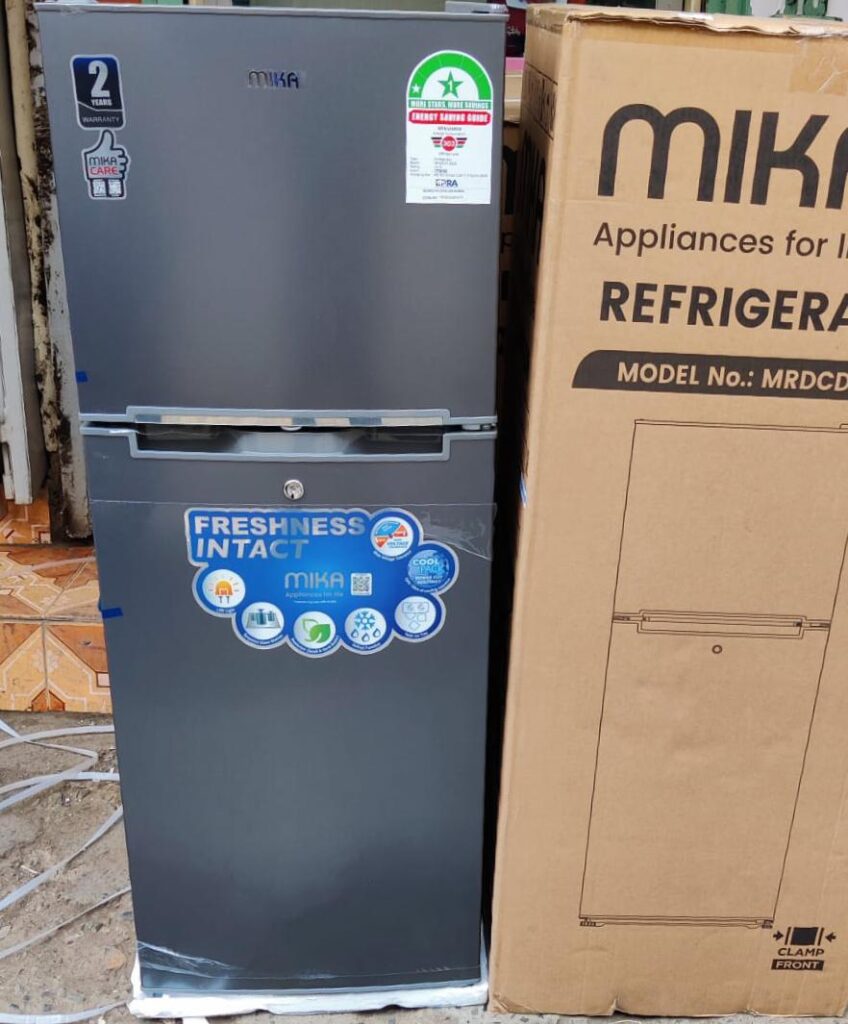 Mika MRDCD138DS 138L Double Door Fridges – Deqcue Space & Style